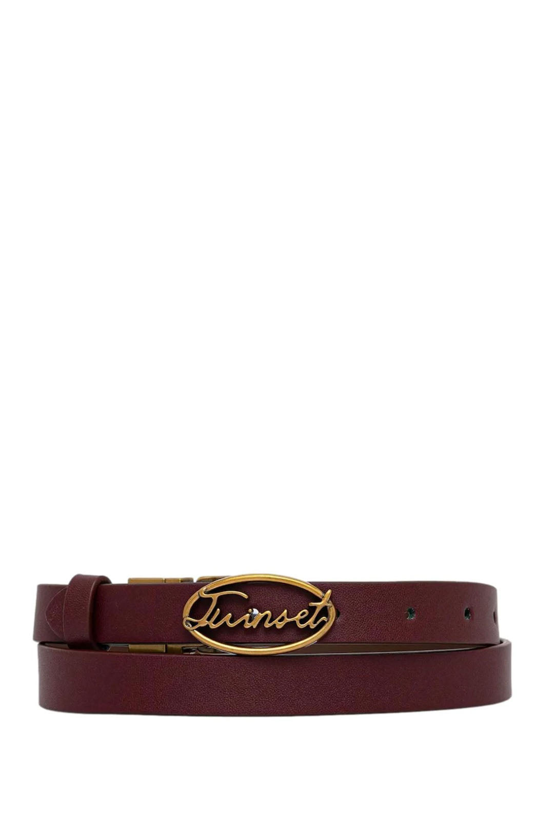 Twin-set Woman Reversible Belt with Logo Lettering Buckle 252TA403A BIC ...