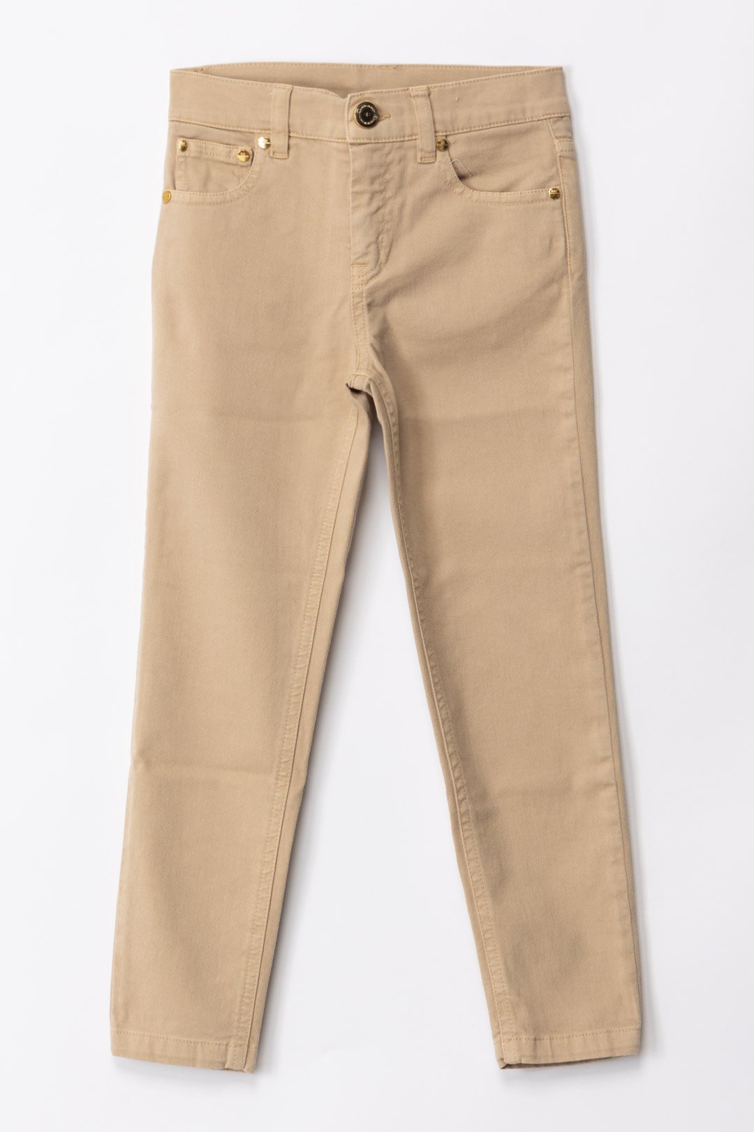 Elisabetta Franchi Baby Baby Skinny Jeans EFPA2440CE197.D308 SAND PINK ...